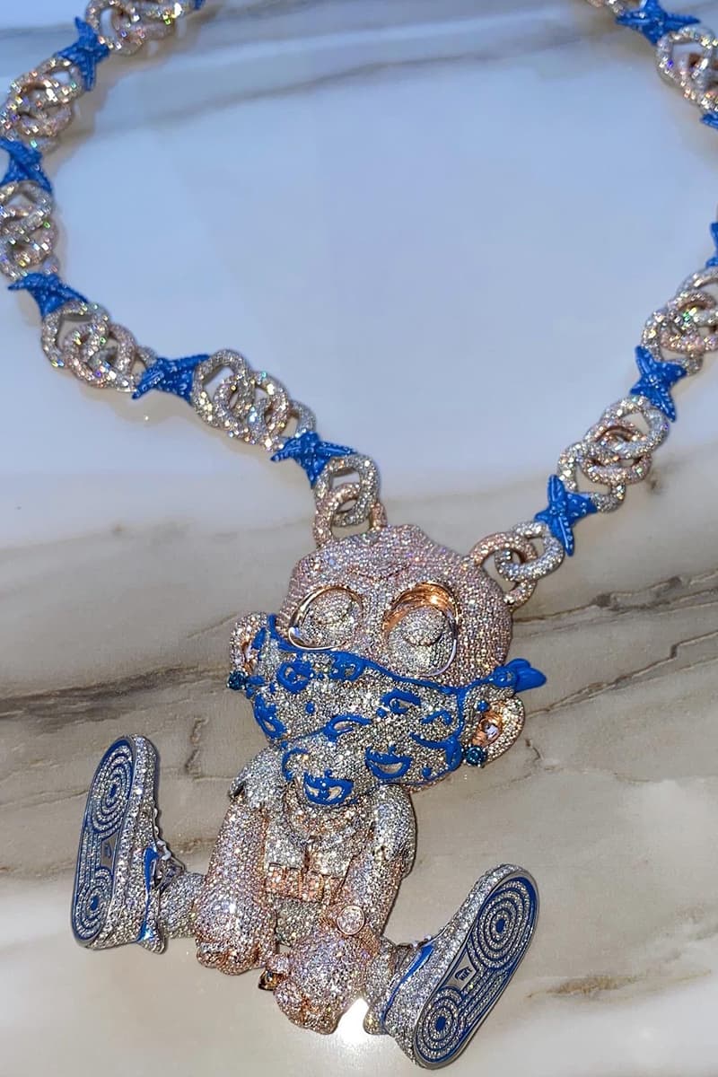 Lil Baby Baby Zombie Bandana Infinity Link Avianne & Co. Chain | Hypebeast