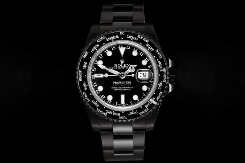 Pro Hunter Rolex World Time Stealth Release | Hypebeast