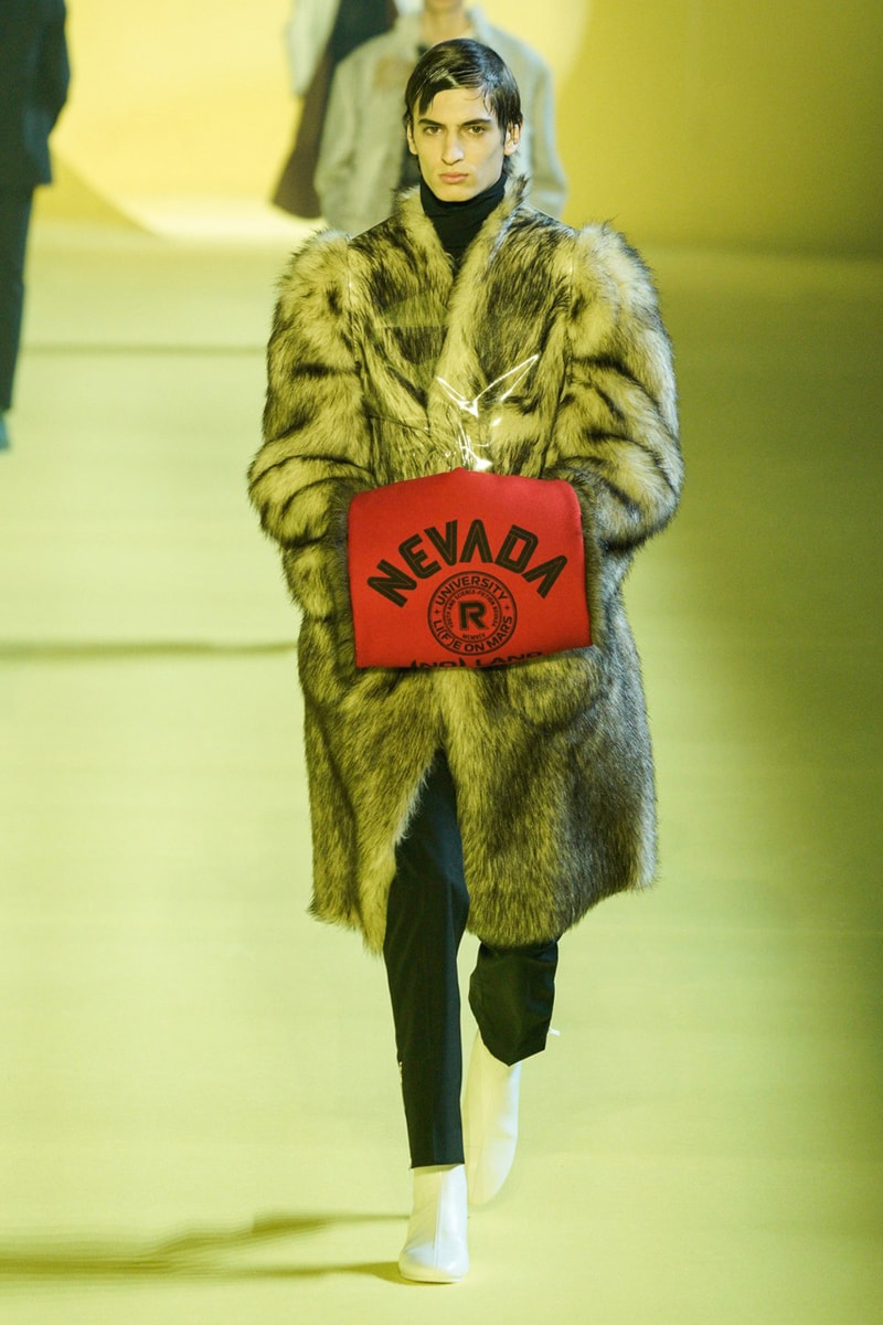 Raf Simons Fall/Winter 2020 Collection Show at PFW | Hypebeast