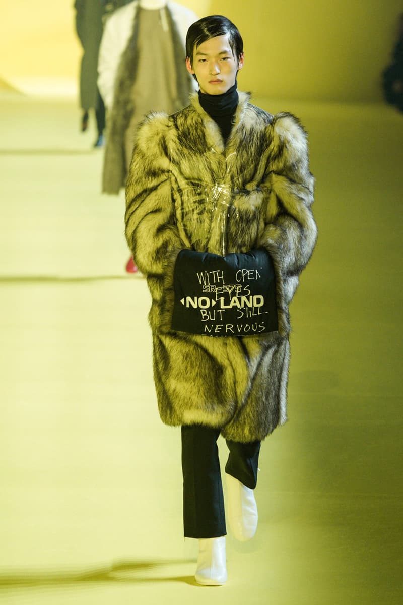 Raf Simons Fall/Winter 2020 Collection Show at PFW | Hypebeast