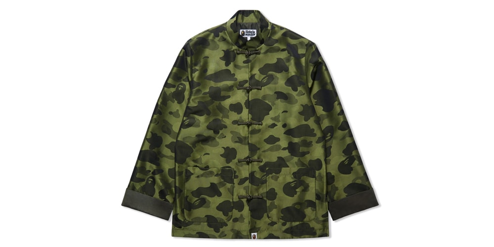 BAPE 1ST CAMO Brocade China Jacket Release Info | Hypebeast