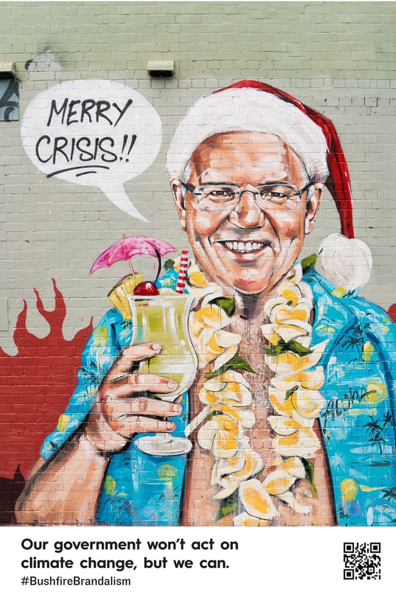 Bushfire Brandalism Advertising Art Campaign | Hypebeast