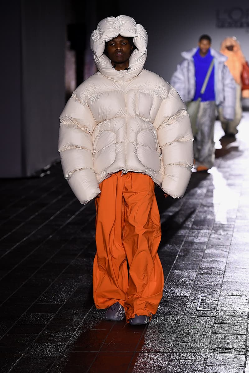 Ding Yun Zhang's LFW Models Wore YEEZY Foam Runners | Hypebeast