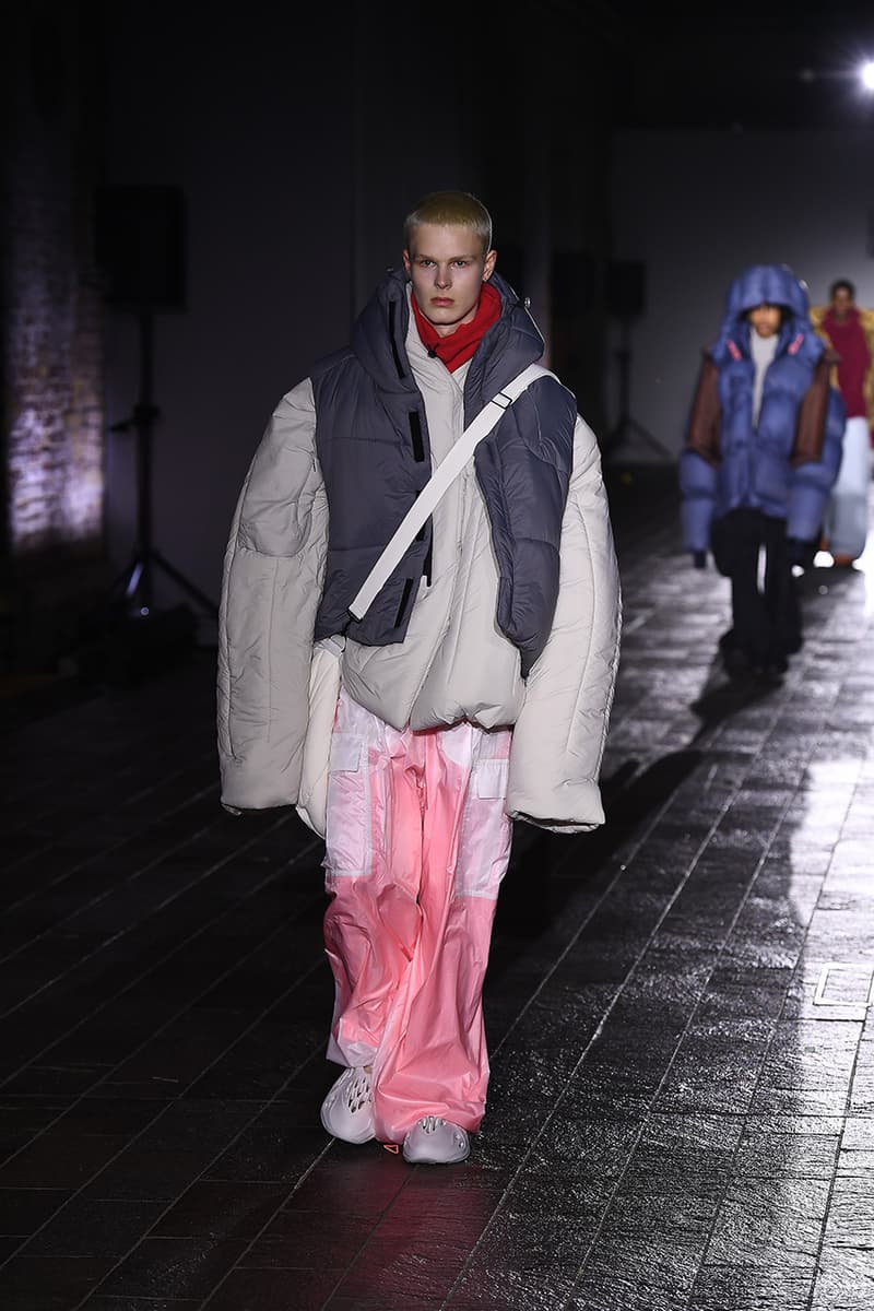 Ding Yun Zhang's LFW Models Wore YEEZY Foam Runners | Hypebeast