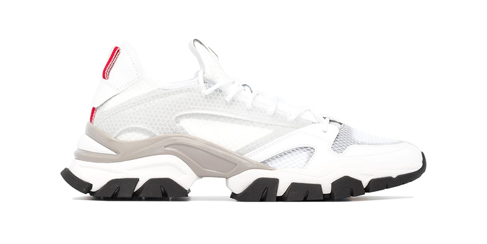 Moncler Trevor Sneakers "White/Gray" Release | Hypebeast