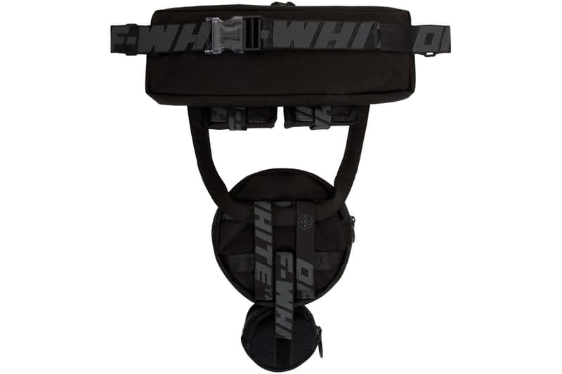 Off-White™ Combinable Black Fanny Pack Pouch | Hypebeast