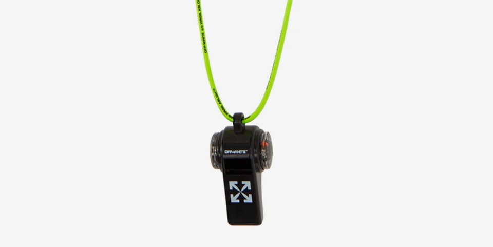 Off-White™ Compass Whistle Keychain Release | HYPEBEAST