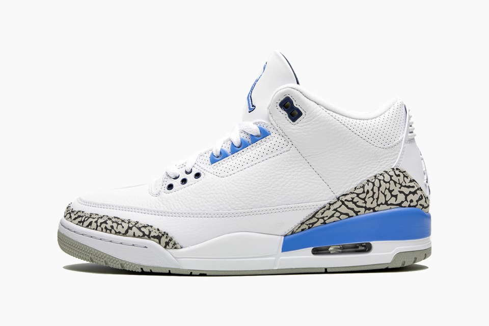 Air Jordan 3 "UNC" Release 2020 | Drops | Hypebeast