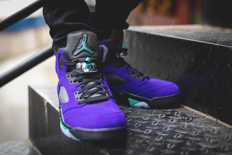 Air Jordan 5 "Alternate Grape" First Look | Hypebeast