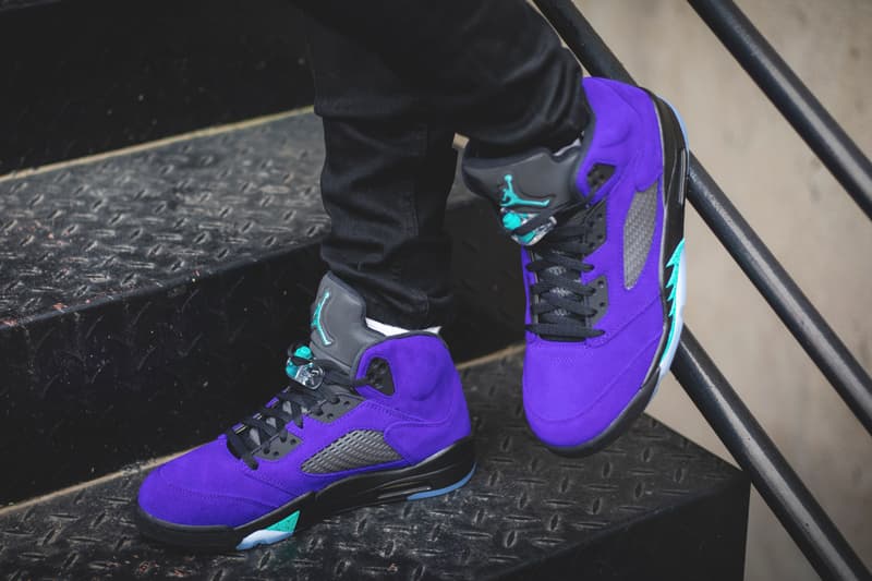 Air Jordan 5 "Alternate Grape" First Look | Hypebeast
