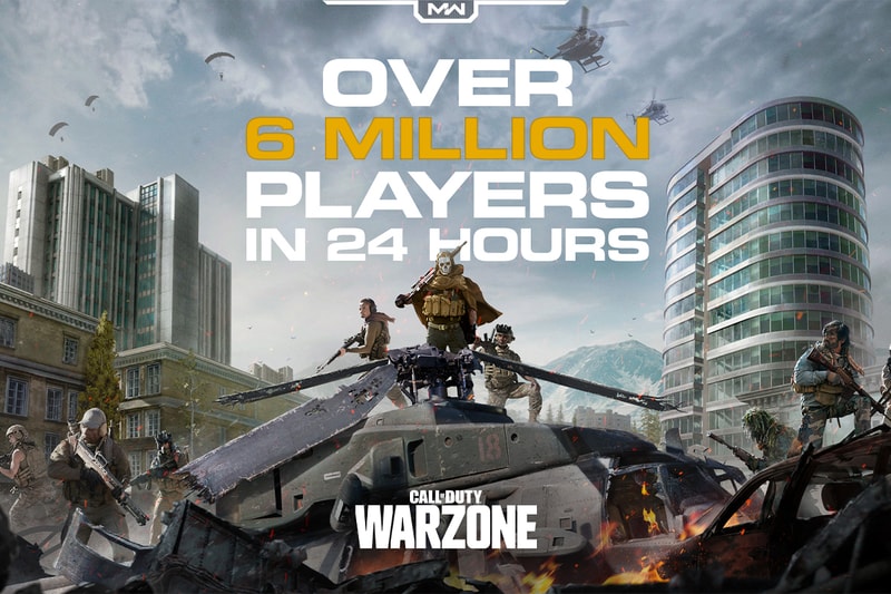 'Call of Duty: Warzone' Gets 15 Million Players in Three Days | Hypebeast