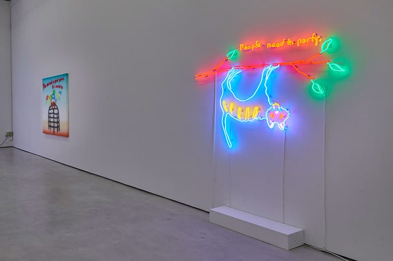 Dan Attoe "Glowing River" Exhibition The Hole NYC | Hypeart