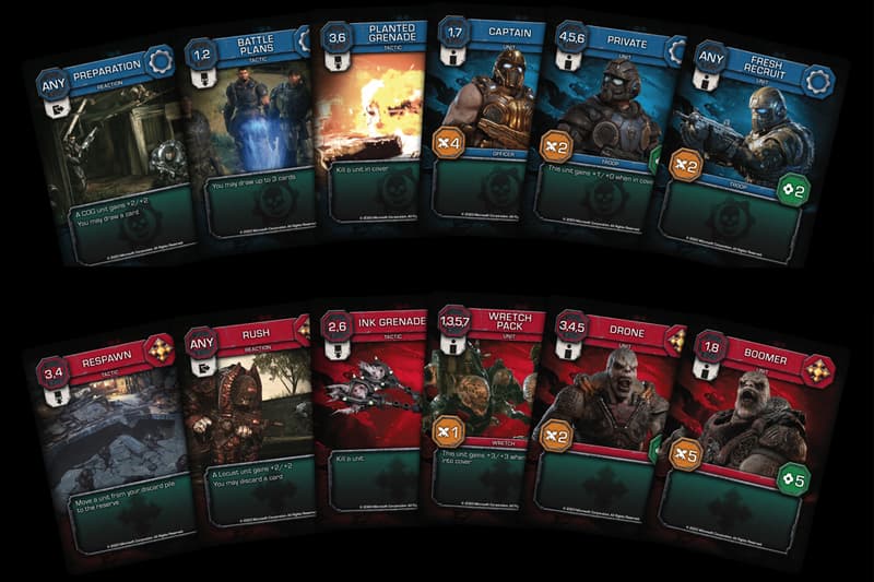 'Gears of War: The Card Game' Steamforged Info | Hypebeast
