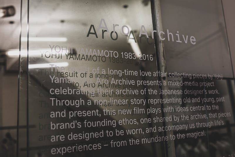 Inside London's 8,000-Piece Aro Archive | Hypebeast