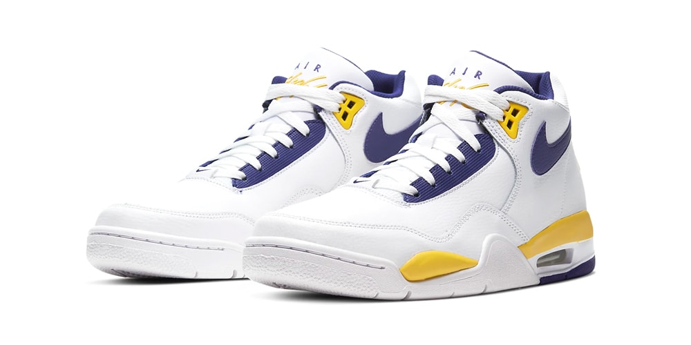Nike Air Flight Legacy "Lakers" Release | Hypebeast