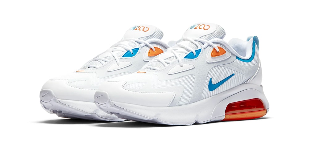 Nike Air Max 200 "Football Gray/Laser Blue" | Hypebeast