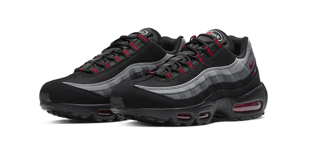 Nike Air Max 95 "Iron Gray/University Red" | Hypebeast