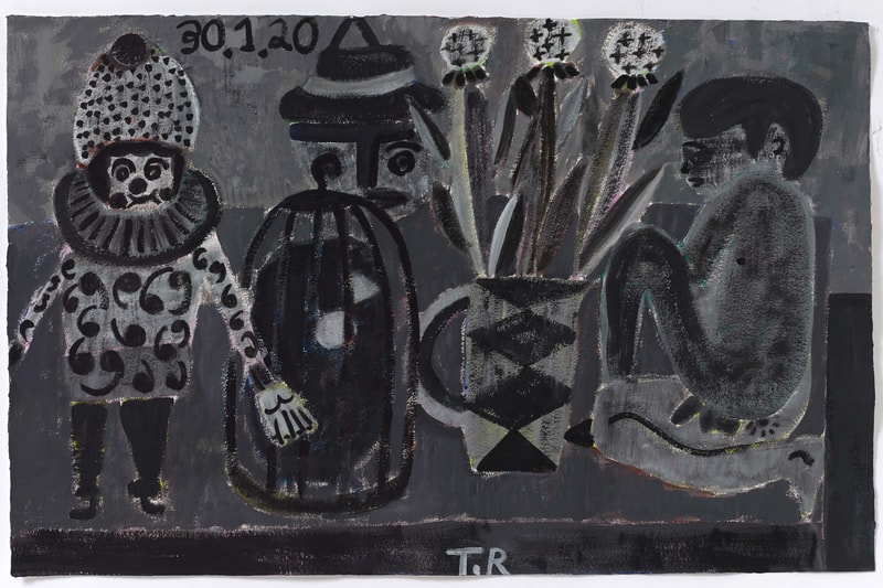 Tal R "Home Alone" Exhibition Tim Van Laere Gallery | Hypebeast