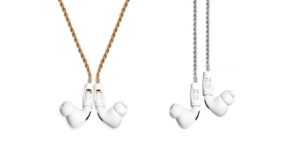 Tapper 18K Gold, 925 Silver, Black Hematite Plated AirPods Rope Chains ...