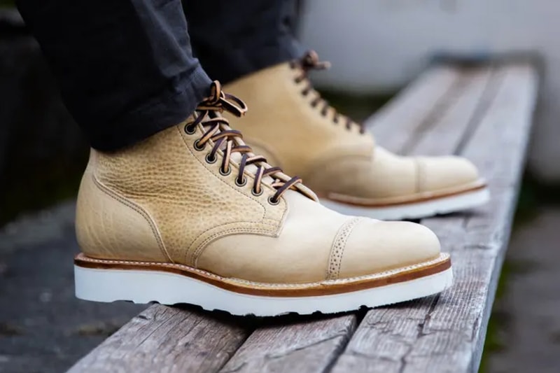 Viberg Natural Olive Tan Service Boot Release | Hypebeast