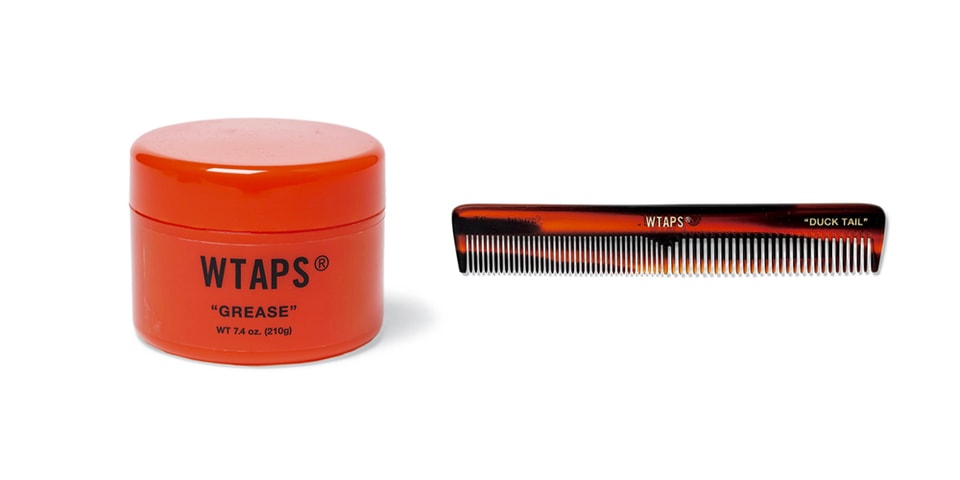 WTAPS Hair Grease & Duck Tail Comb | Hypebeast