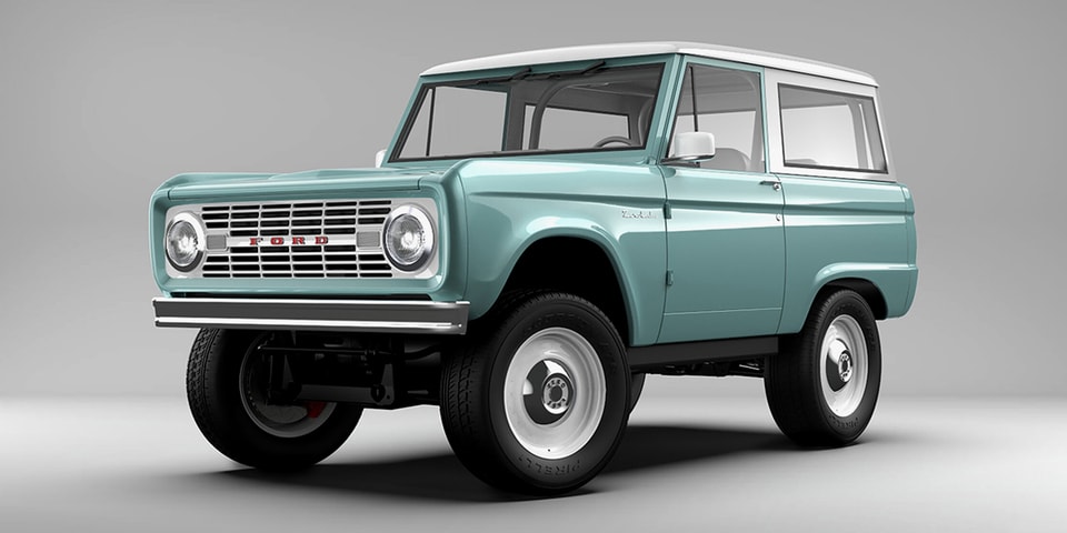 Zero Labs Unveils All-Electric Ford Bronco Restomod | Hypebeast