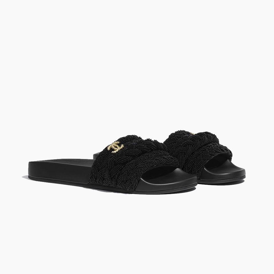 Chanel Pearls/Lambskin Mule Slides Release 2020 | Drops | Hypebeast