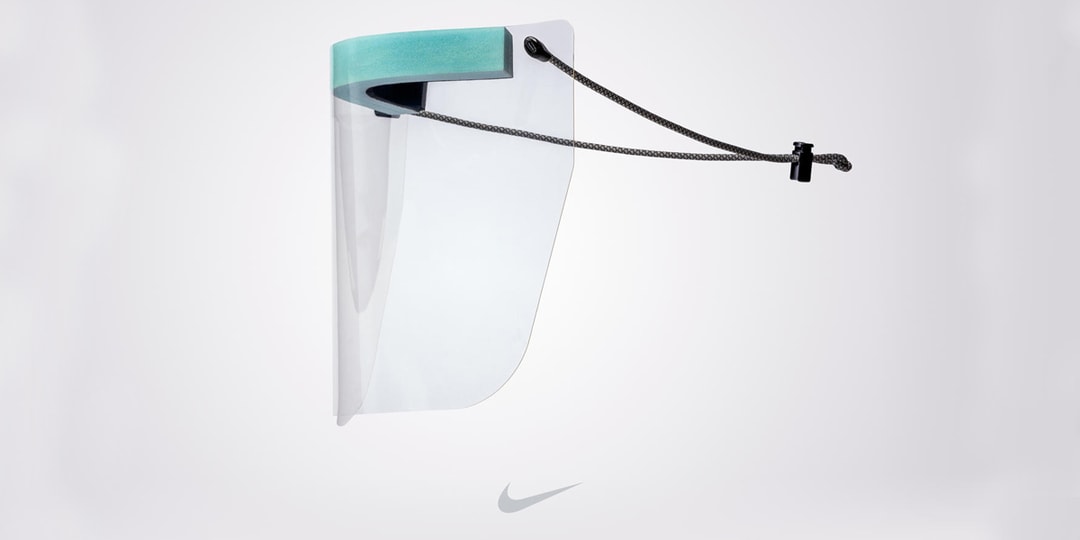 Nike TPU Face Shields and PAPR Lenses for Medical Staff | Hypebeast