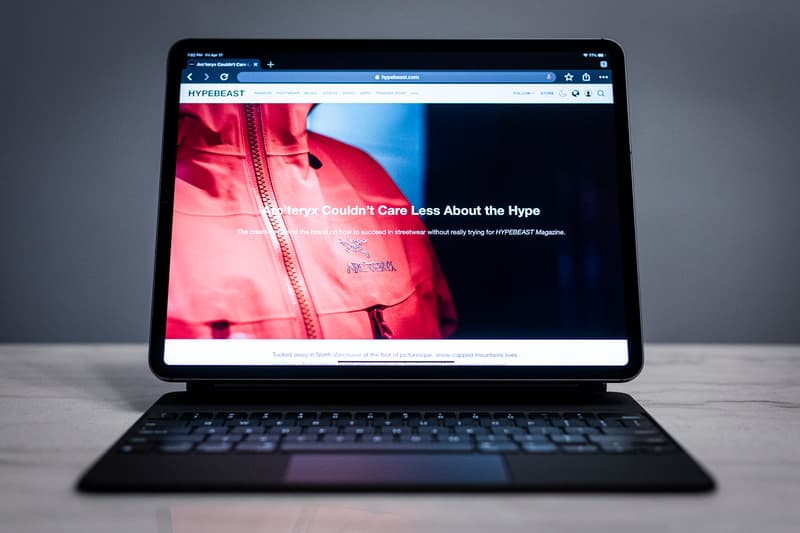 Apple iPad Pro Magic Keyboard Photos and Review | Hypebeast