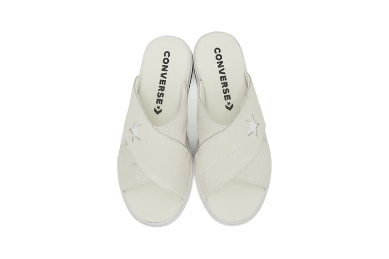 Converse Drops Stay Home-Ready One Star Criss Cross Slide | Hypebeast