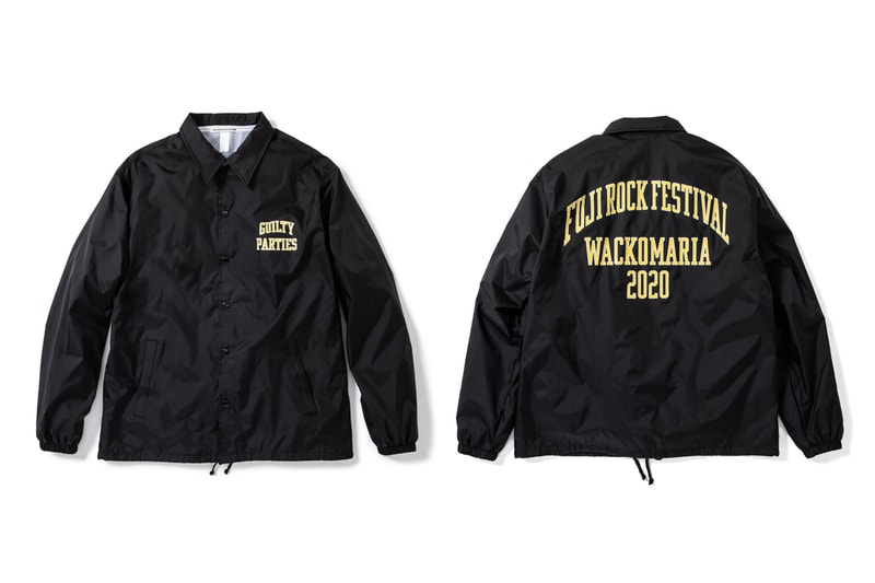 Fuji Rock Festival 2020 x WACKO MARIA Merch | Hypebeast