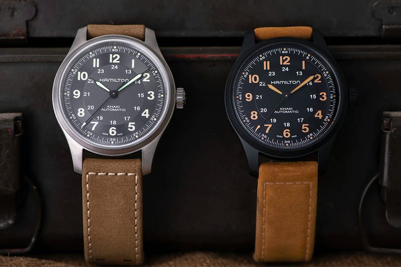 Hamilton's Khaki Field Gets a Titanium Refresh | Hypebeast Hamilton's Khaki Field Gets a Titanium Refresh | Hypebeast