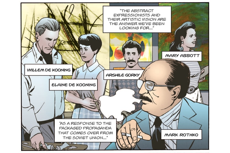 Jackson Pollock Graphic Novel Laurence King Info | Hypebeast