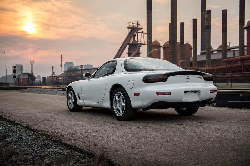 White Mazda RX-7 FD Bring a Trailer Auction Info | Hypebeast