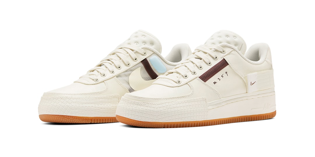 Nike AF1-Type "Light Ivory/Earth Brown" Release Info | Hypebeast