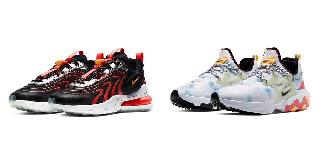Nike Air Max 270 React ENG & React Presto "Alien" | Hypebeast