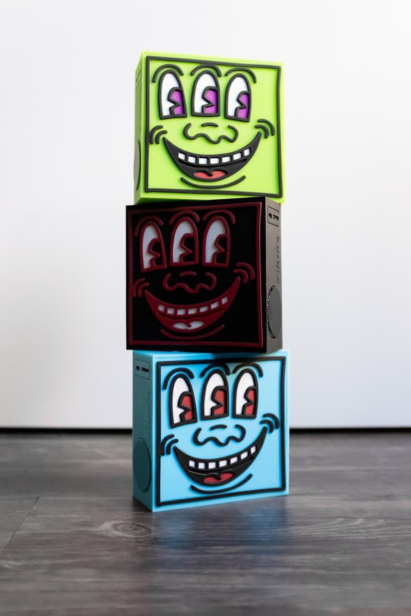 Keith Haring Speakers ToyQube Release | Hypebeast