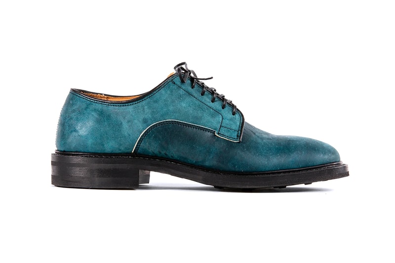 Viberg Intense Blue Tumbled Shell Cordovan Release | Hypebeast
