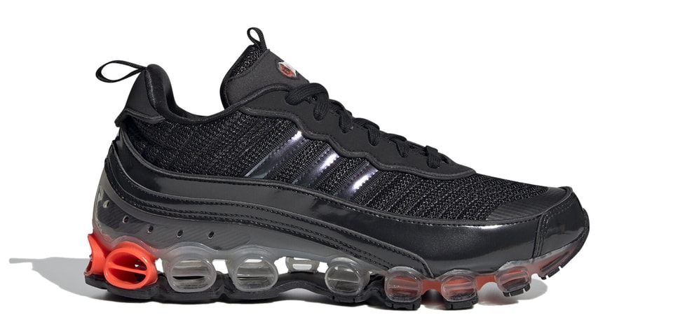 adidas Microbounce T1 "Core Black/Solar Red" | Hypebeast