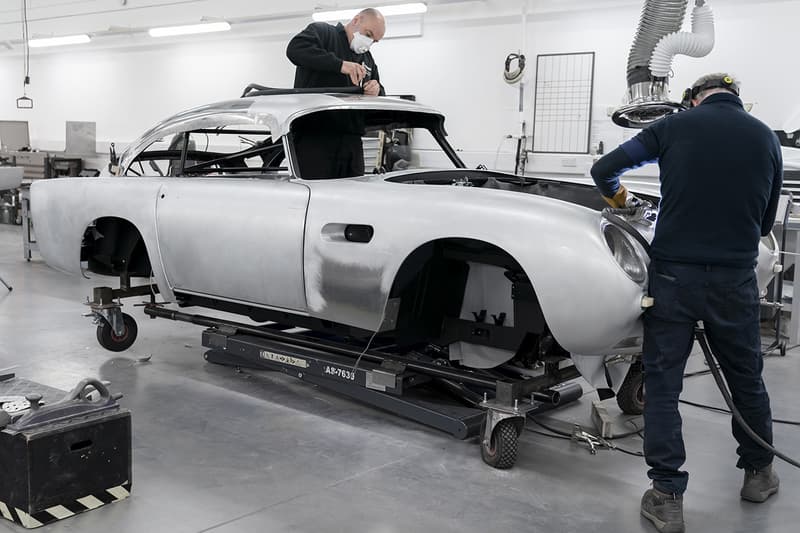 Aston Martin Introduces DB5 'Goldfinger' Continuation | Hypebeast