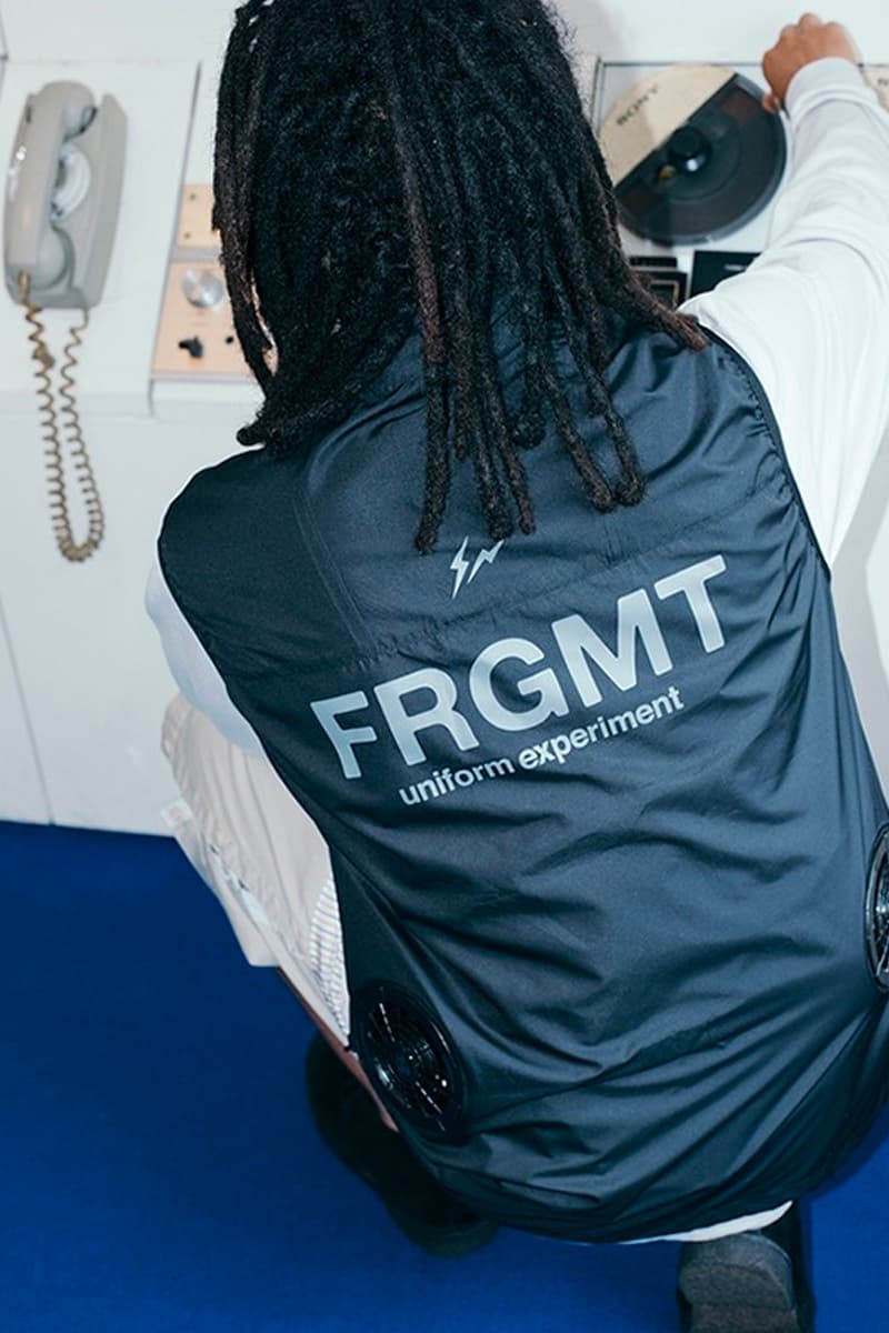fragment design x uniform experiment x Burtle Air Craft Mountain Vest ...