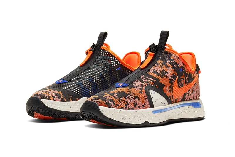 Nike PG 4 Total Orange Digital Camo Release Info | Hypebeast