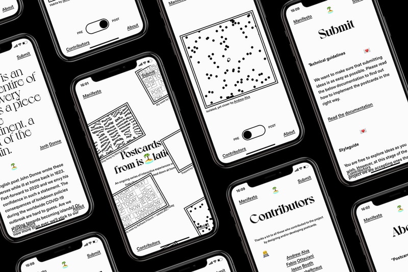 Postcards from Isolation Project | Hypebeast