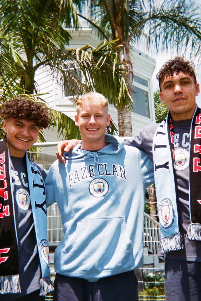 FaZe Clan x Manchester City Collab Lookbook | Hypebeast