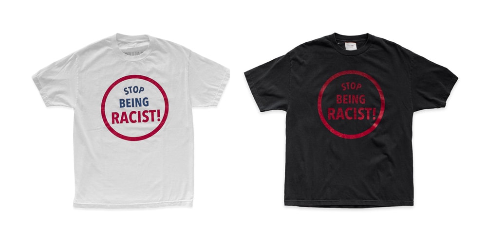GALLERY DEPT. Stop Being Racist T-Shirt Release | Hypebeast