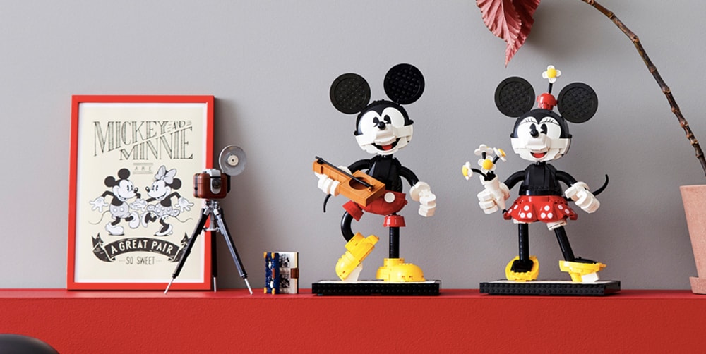 LEGO x Disney Mickey and Minnie Mouse Buildable Characters | Hypebeast