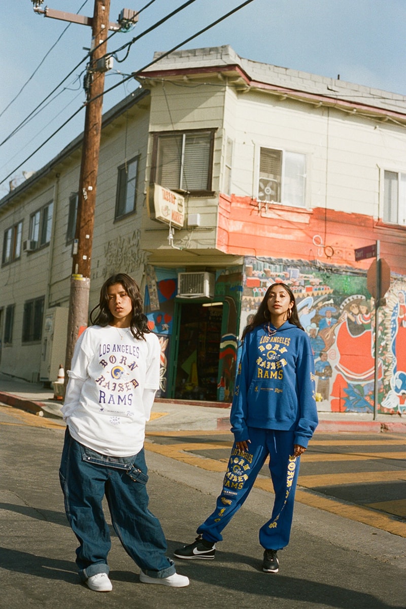 Los Angeles Rams and BornxRaised Launch Collaboration | Hypebeast