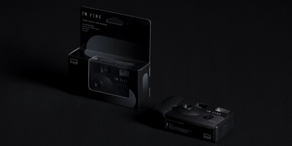 NINM Lab I'M Fine Single-Use Camera - DAWN Black & White Edition ...