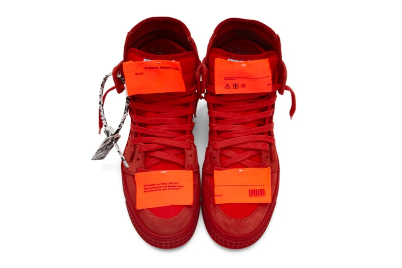 Off-White™ Off Court 3.0 Sneakers "Red" Release | Hypebeast