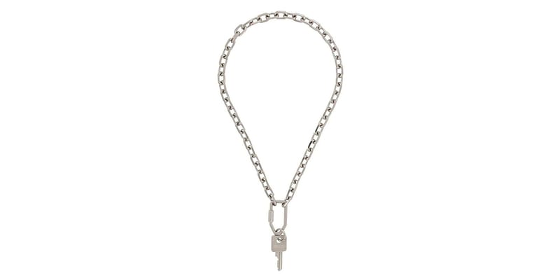 Off white silver chain store